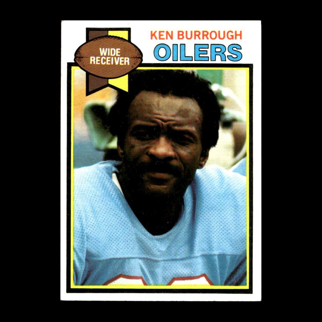 Ken Burrough 1979 Topps Houston Oilers #164 R310C 1 | eBay