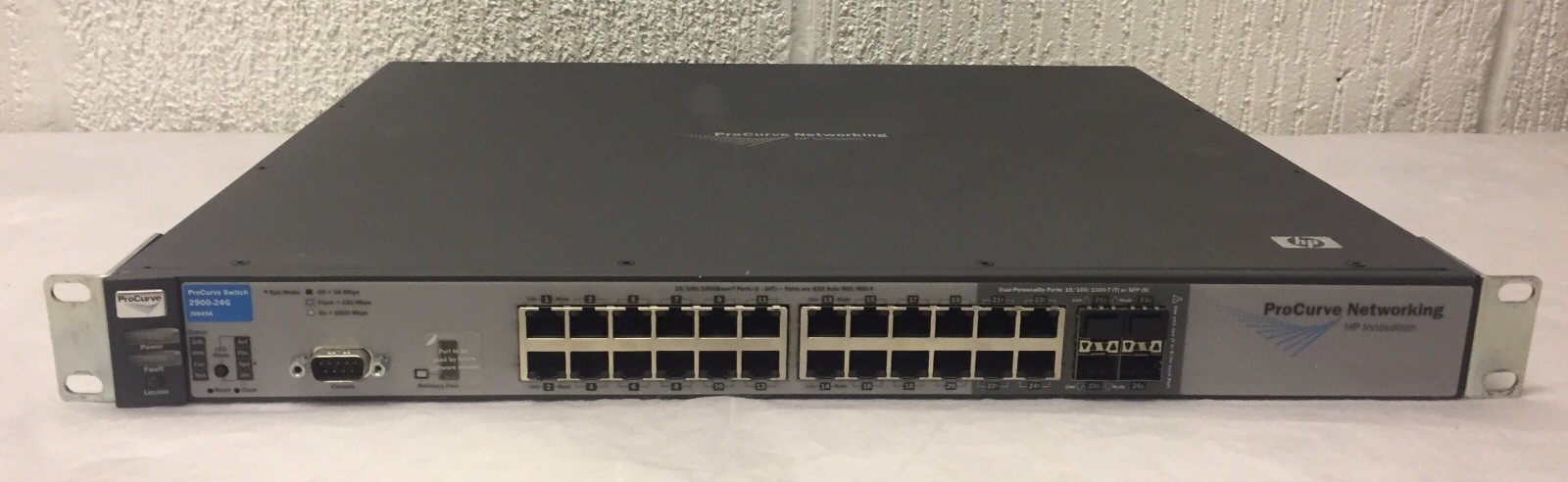 HP Procurve Network Switch 2900-24G with 10GbE Module J9049A | eBay UK
