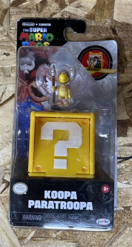 Super Mario Bros. Movie GENERAL KOOPA 1" Mini Figure w/Question Block ...