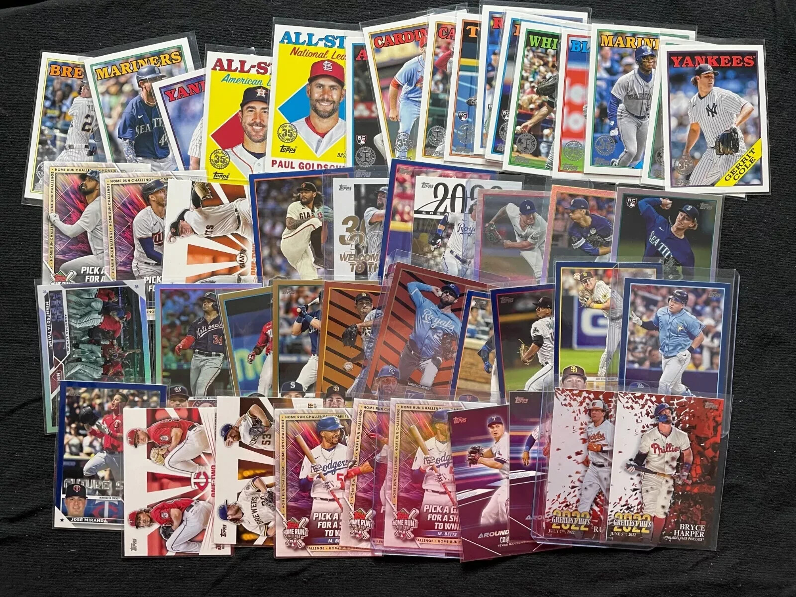 MLB Baseball Card Mystery Packs! Modern Cards 2023-2025. SSP, Parallels ...
