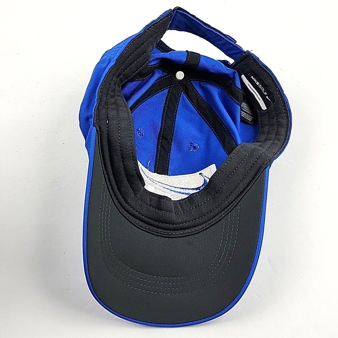 NIKE VB Blue Hat Adjustable Golf Volleyball Adult OSF… - Gem