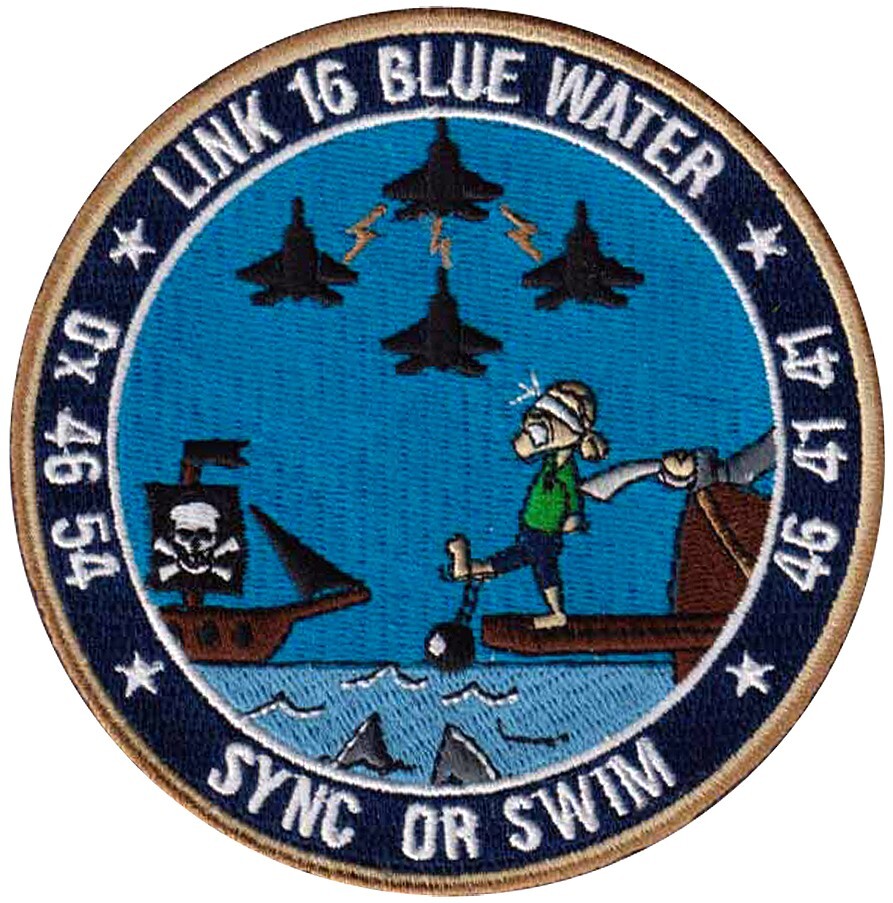 USAF 412th TEST ENGINEERING GROUP – LINK 16 PATCH | eBay