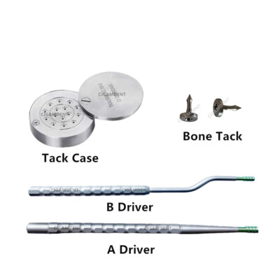 Dental Bone Tack Titanium Pins Applicator Holder Membrane Fixation GBR ...