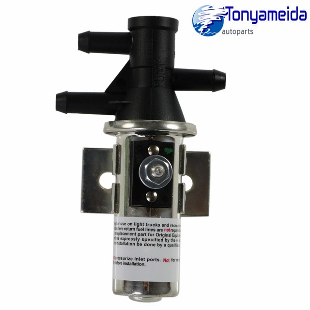 New DUAL Switch FUEL TANK SELECTOR SWITCHING VALVE 3 PORT Main Aux gas ...