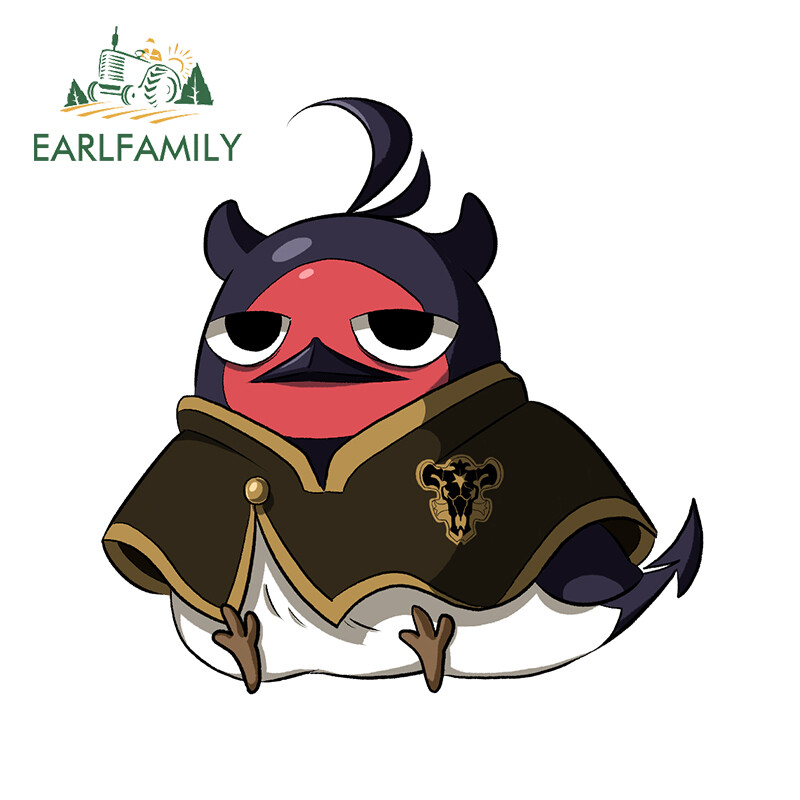 5.1"Nero Black Clover Car Stickers DIY Refrigerator Window Bumper Trunk ...