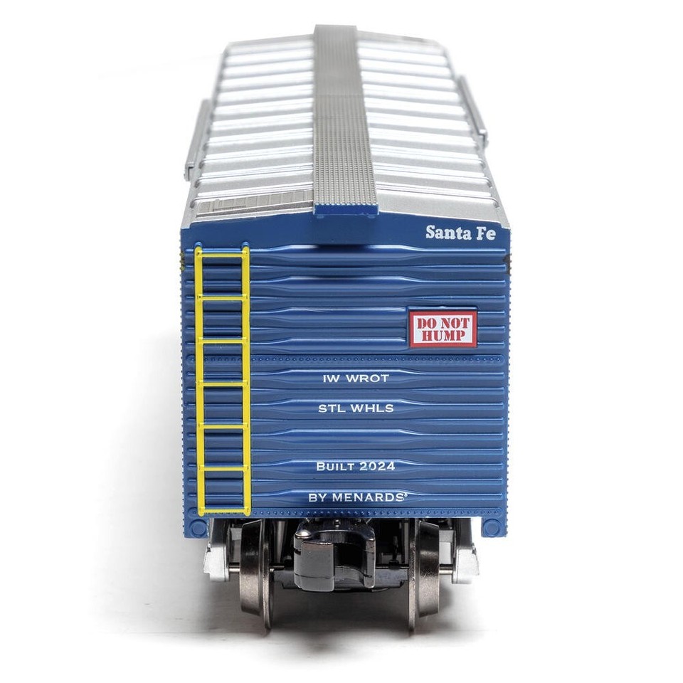 O Gauge Box Car - SANTA FE BLUEBONNET - New Item - Never Ran - Free ...