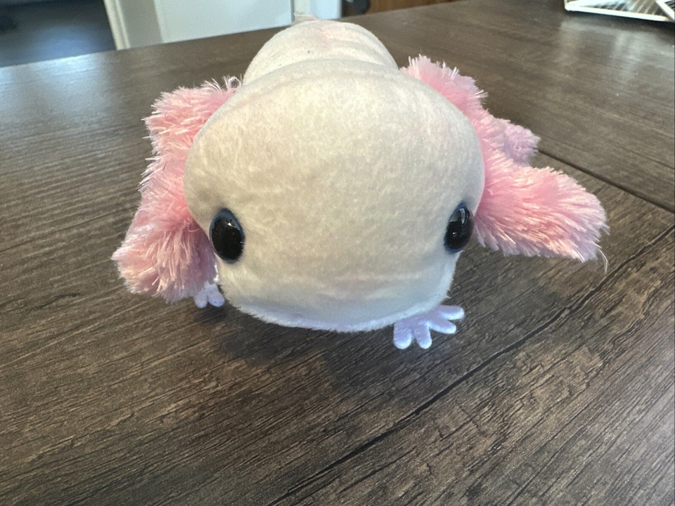 9" Folkmanis Axolotl Finger Puppet Plush Pink | eBay