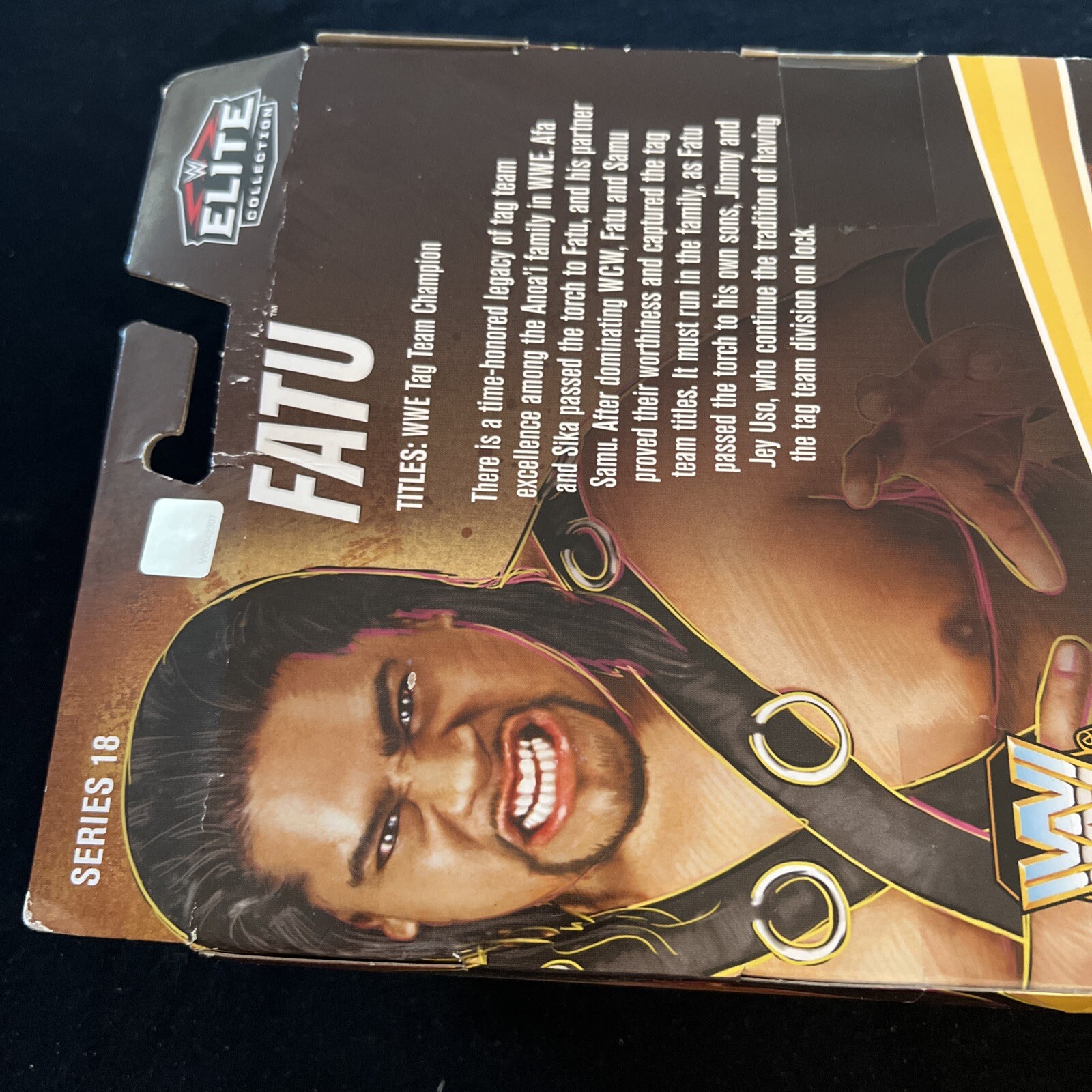 WWE Legends Elite Fatu Action Figure Target Exclusive - HLP48 for sale ...