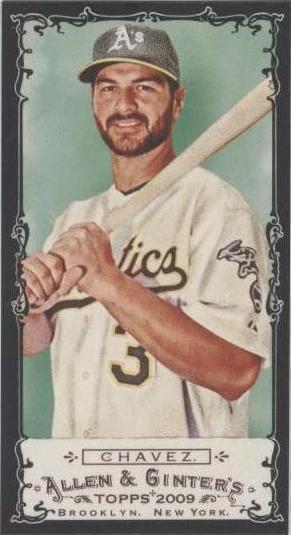 2009 Topps Allen & Ginter's - Eric Chavez #282 Mini Black Border for ...