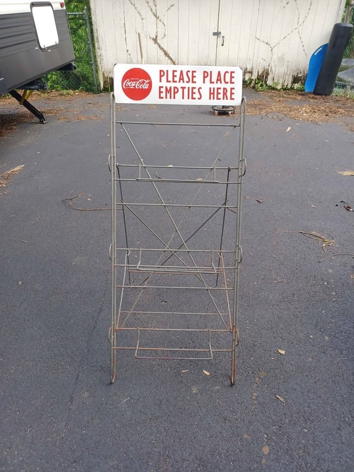 Vintage Coca Cola Bottle Return Rack | eBay