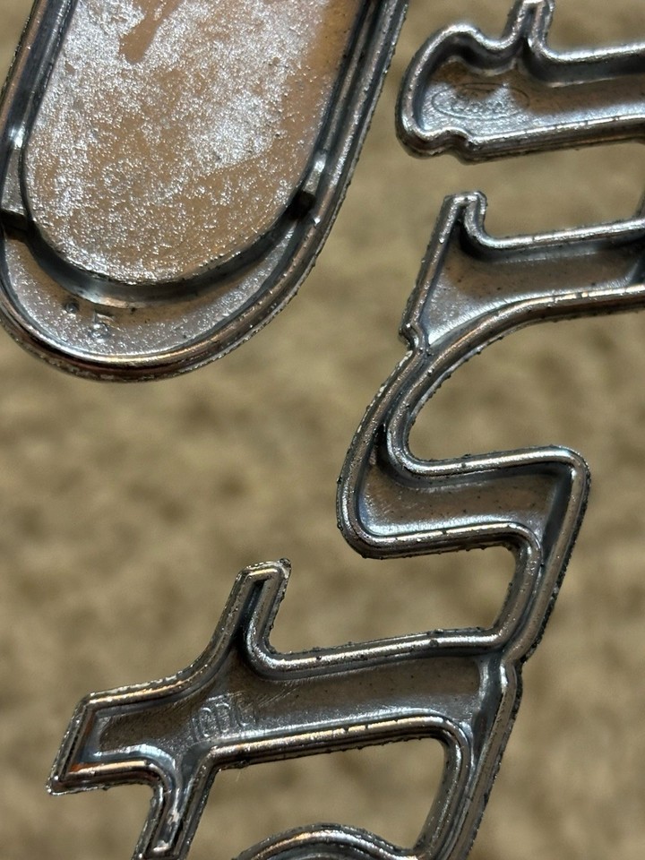 Vintage Ford Pinto Emblem Badge OEM Script Logo Classic Car Nameplate ...
