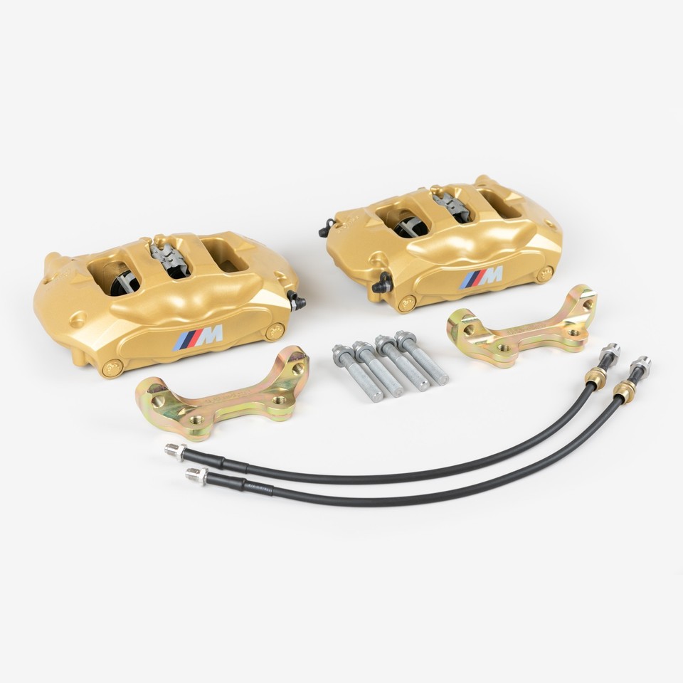 Rear brake calipers kit for BMW X5 F15 X6 F16 upgrade to Brembo 4pot ...