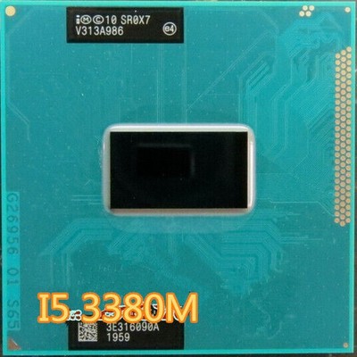 Intel Core i5-3380M CPU SR0X7 2.9GHz 3M PGA 988 Notebook Laptop ...
