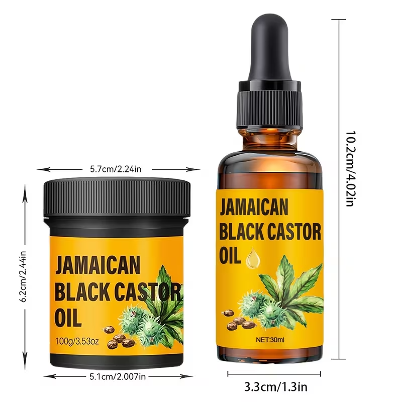 2pcs Jamaican Black Castor Oil Hair Plus Black Castor Oil Hair Cream | eBay
