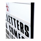 4" Big Changeable Letter Message Sign Menu Price Marquee Reader Board ...