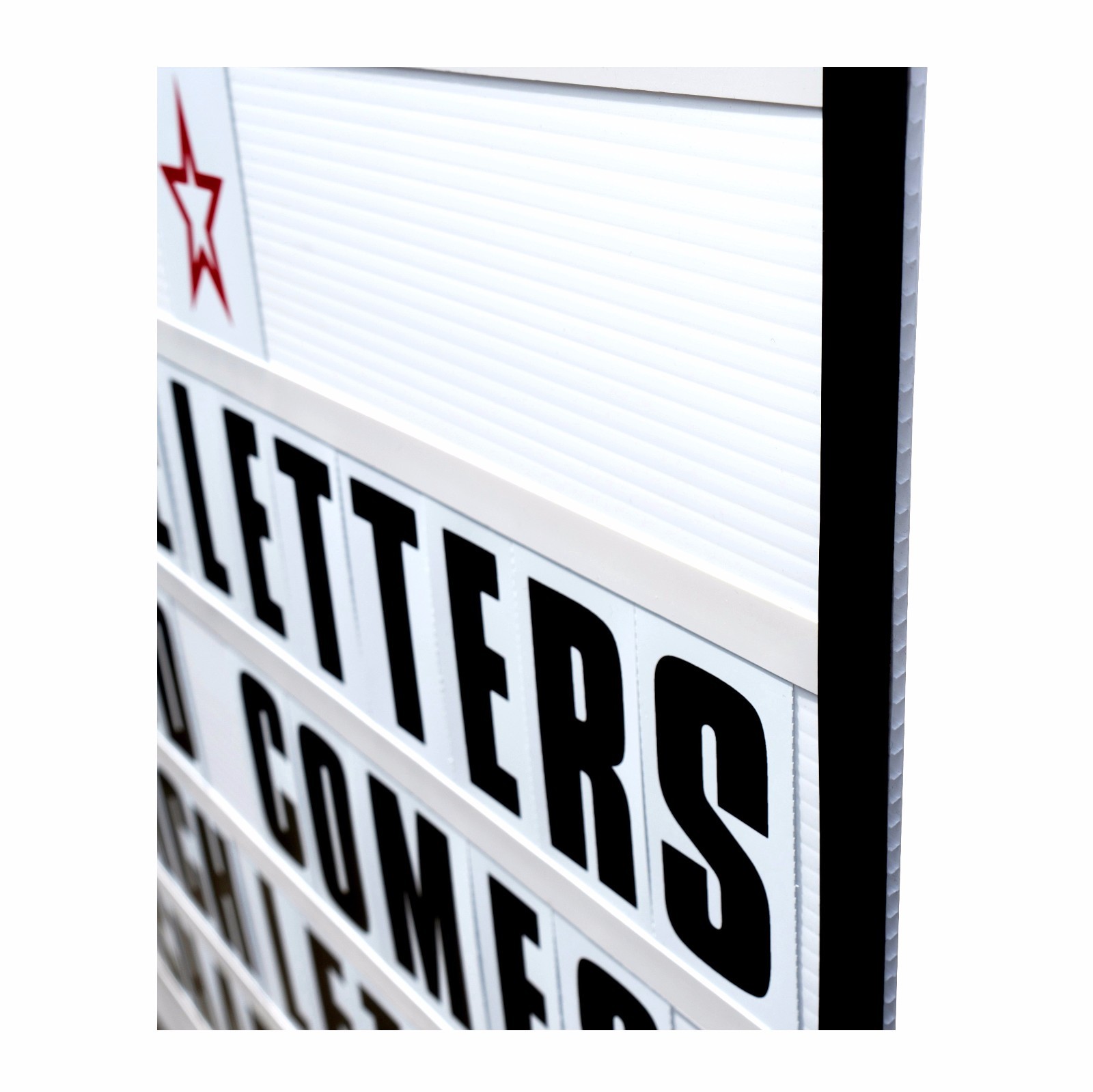 4" Big Changeable Letter Message Sign Menu Price Marquee Reader Board ...