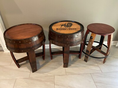 Side table Authentic Bourbon Whiskey Buffalo Trace | eBay