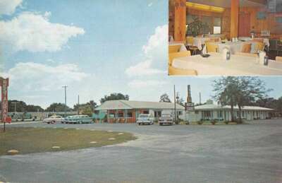Inglis Florida Inglis Inn Restaurant Vintage Postcard AA11554 | eBay