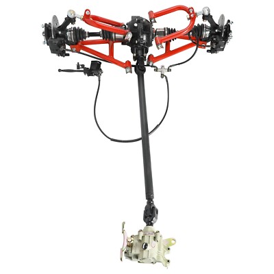 4WD Rear Drive Shaft CV Axle Kit Reverse Transmission SwingArm ATV UTV ...
