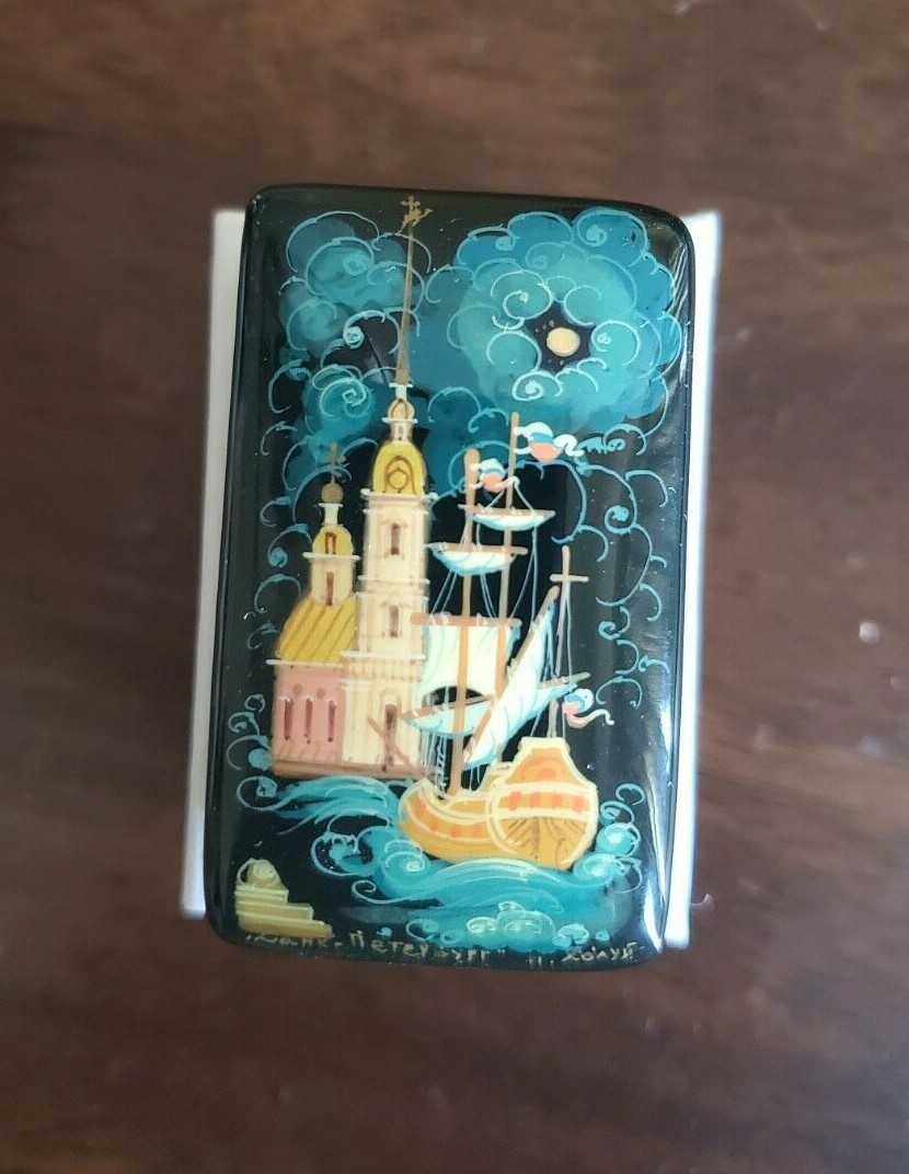 Authentic Russian Lacquer Boxes NEW ARRIVALS Russian Lacquer NEW