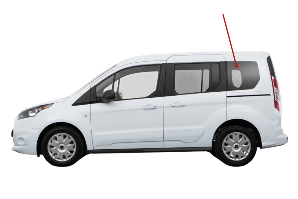 Fits 2014-2023 Ford Transit Connect Driver Left Side Quarter Window ...