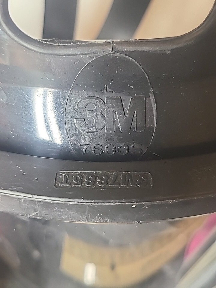 3M 7800S LARGE Reusable Full Face Respirator | eBay