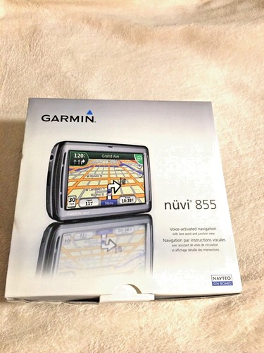 NEW 2008 GARMIN NUVI 855 VOICE ACTIVATION | eBay