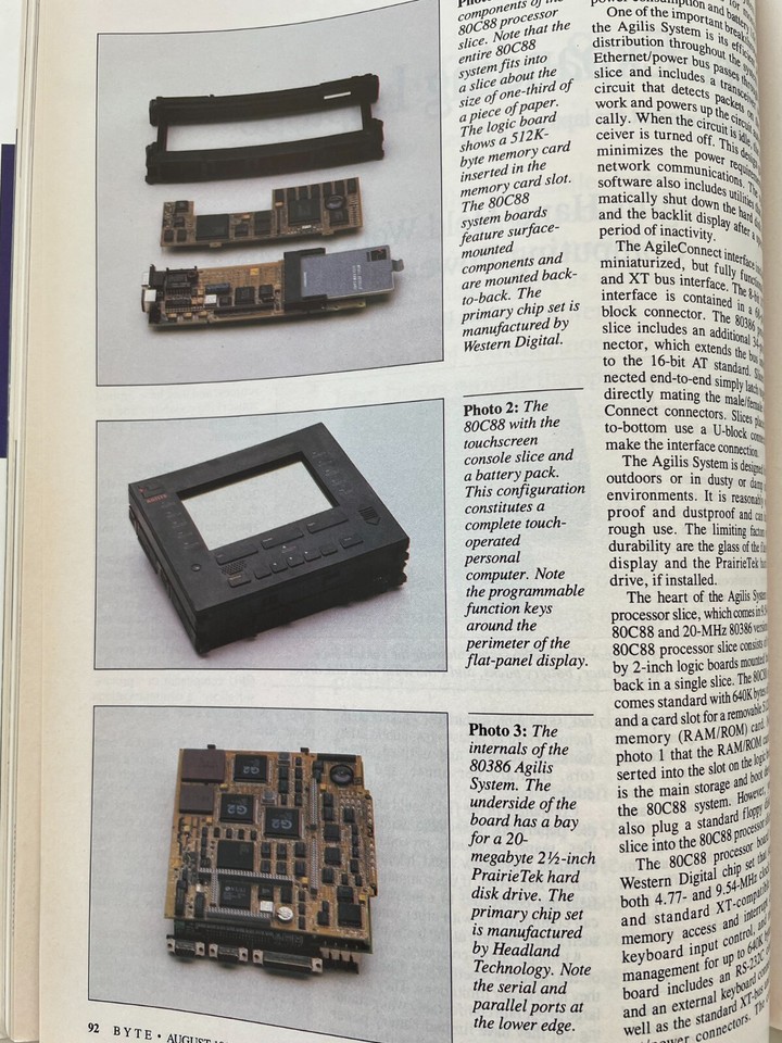 Byte Magazine Vol 14 #8 AUG 1989: AGILIS COMPUTER - Silicon Valley Legends | eBay