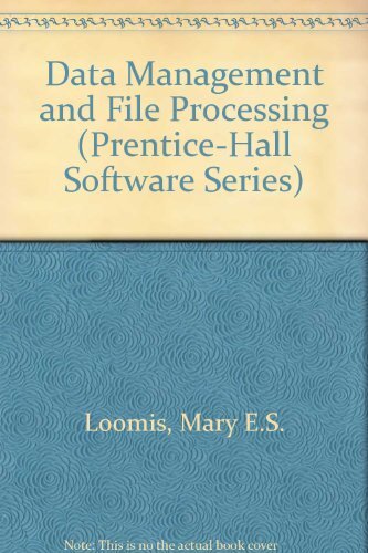 Data Management and File Processing (Prentice-Hall Software Series), Mary E. S. | eBay