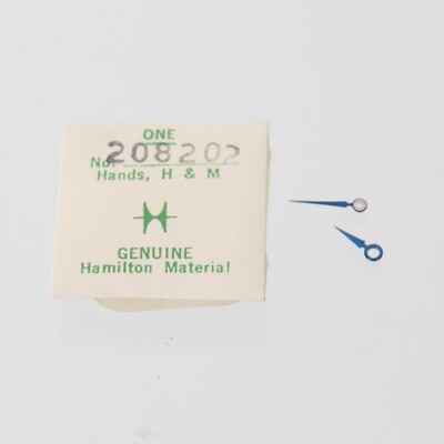 Hamilton Watch Hands No. 208202 Original Pair Hour Minute Watchmaker ...