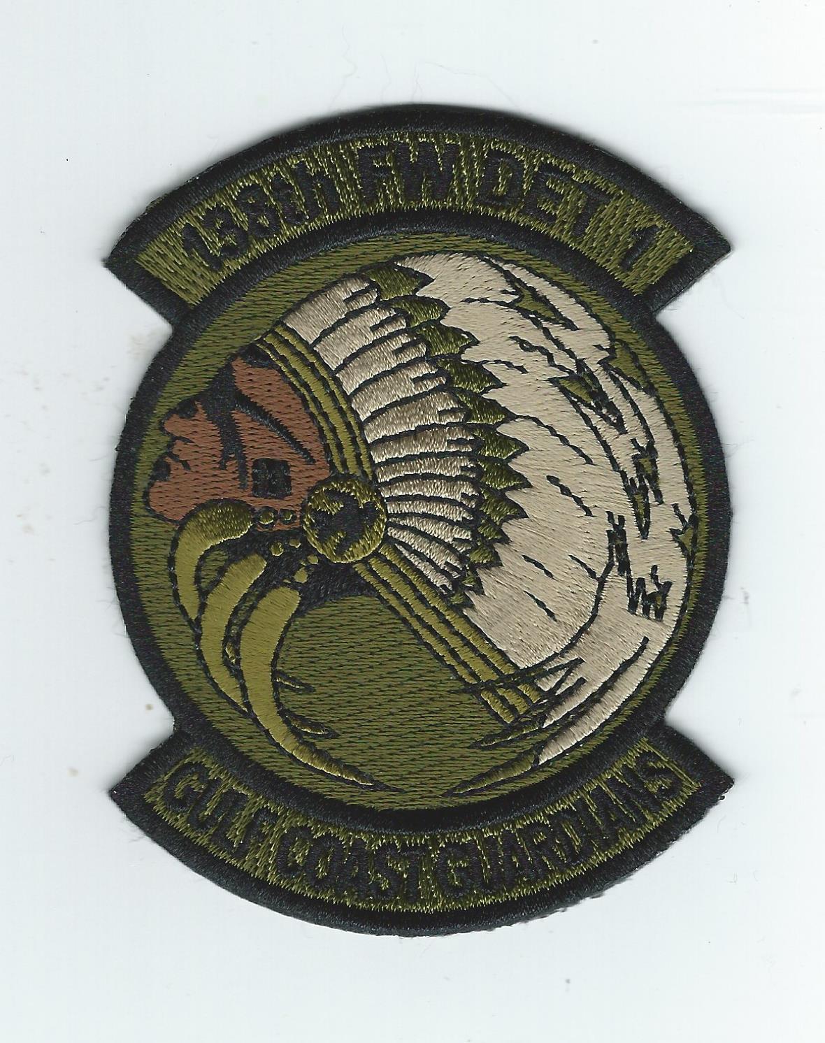138th FIGHTER WING DET 1 "GULF COAST GUARDIANS" !!NEW!! OCP patch | eBay