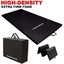 Tri-Fold Four Folding Thick Exercise Mat Carrying Handles for Tumbling ...