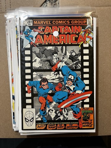 Captain America 281 282 283 284 285 286 287 288 289 290 Mike Zeck! VF average | eBay