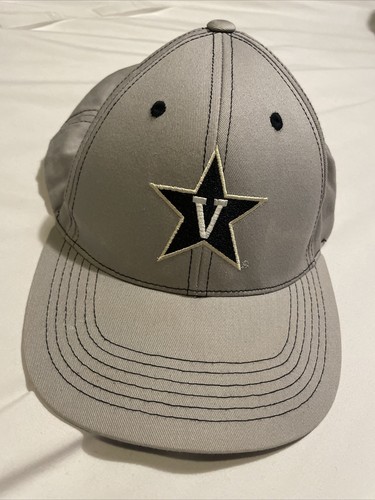 Vanderbilt Commodores Hat Cap Strapback Gray Adjustable Captivating ...