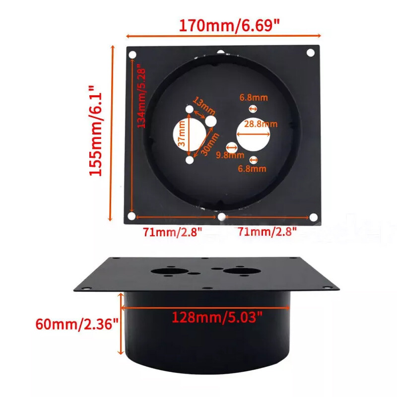 For Chinese Air Diesel Heater Mounting Plate Stainless Steel 60mm ...