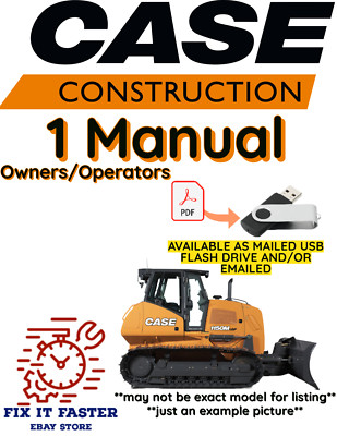 CASE 1155E CRAWLER DOZER MANUAL OWNERS OPERATORS PDF USB | eBay