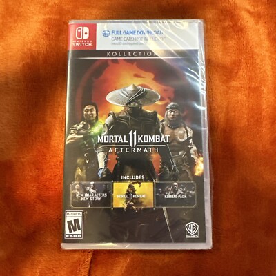 NEW Mortal Kombat 11: Aftermath Kollection for Nintendo Switch Video ...