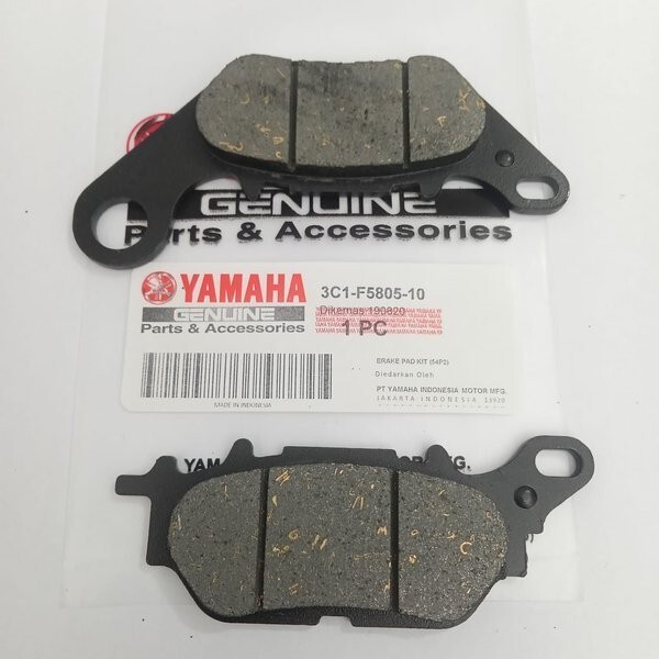 GENUINE YAMAHA GPD125-A NMAX N MAX 2015 - 2023 REAR BRAKE PAD SET 3C1 ...