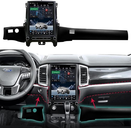 12.1" For Ford Ranger 2015-2021 Android 13 Car Tesla Style Radio GPS ...
