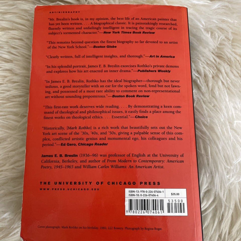 Mark Rothko : A Biography by James E. B. Breslin (2012, Trade Paperback) 9780226074061| eBay