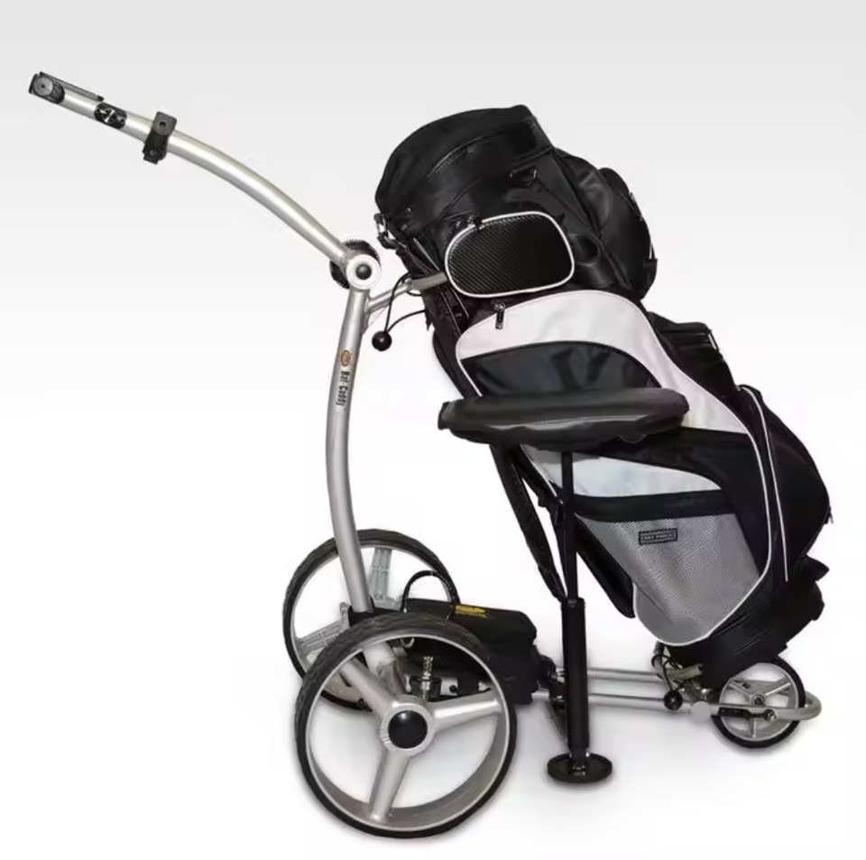 Remote Controlled Electric Golf Bag Push Pull Cart Trolley | eBay