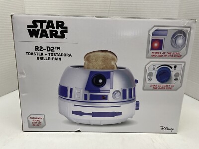 Star Wars R2-D2 Deluxe Toaster - Lights-Up & Sounds - New In Box | eBay