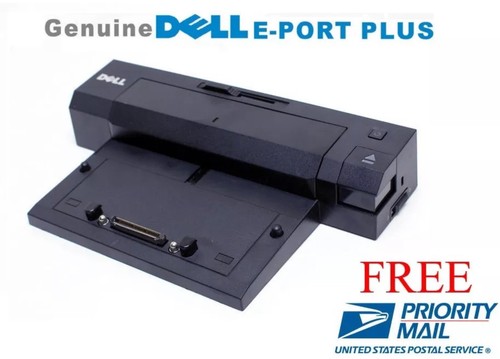 Used Dell E Port Plus pro2x docking station E6400 E6410 E6420 E6500 ...