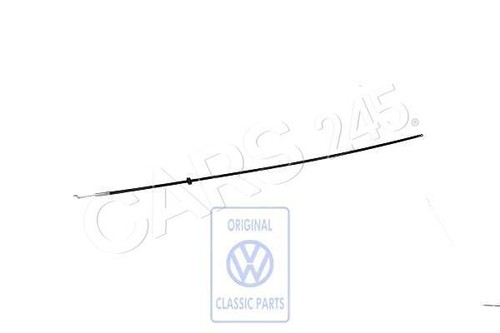 Genuine VW Lid Lock Cable Front RHD NOS VW Polo Derby Vento-Ind ...