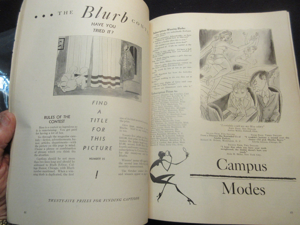 College Humor Magazine Decmber 1932 Avis Mac cover Football Red Grange ...