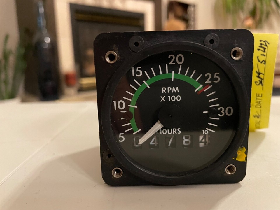 Aircraft RPM Gauge | eBay