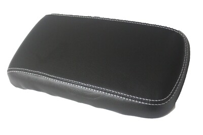 Fits 15-19 Chevrolet Colorado Vinyl Center Console Lid Cover with White ...