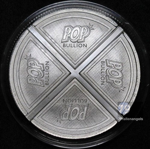Pop Bullion Divisible Silver Round 1 oz BU .999 (In Capsule) | eBay