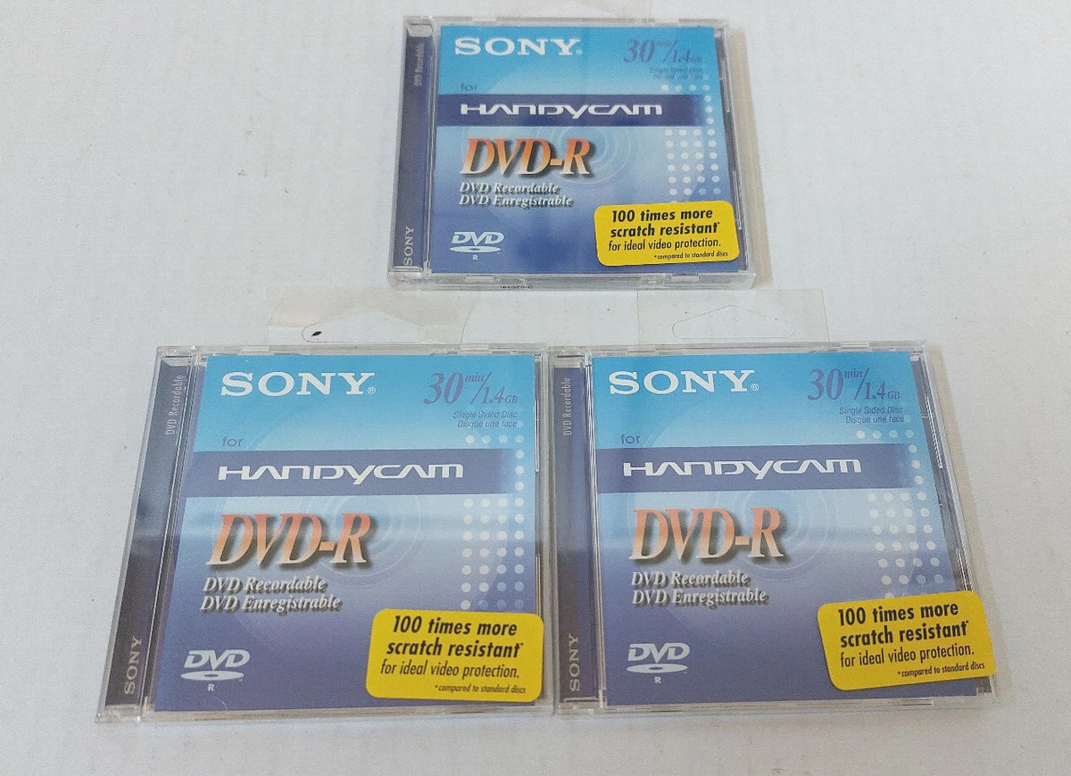 Sony Handycam Dvd Rw Discs