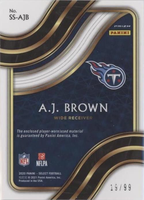 2020 Panini Select A.J. Brown #SS-AJB for sale | eBay
